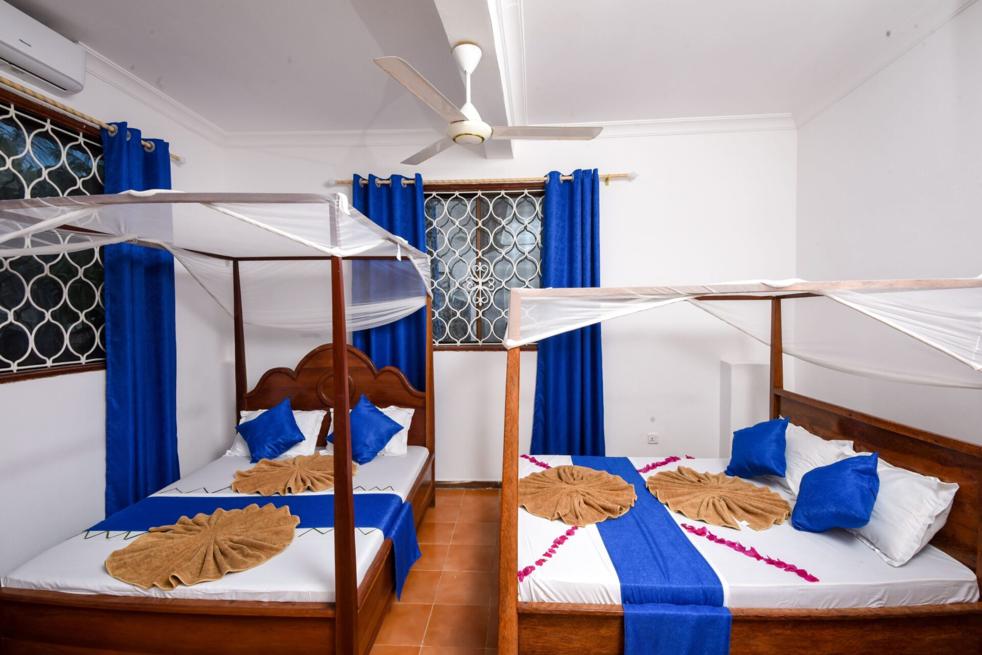 Beach Front Triple Bed Room with big Balcony No 14 First floor – Hotel ...